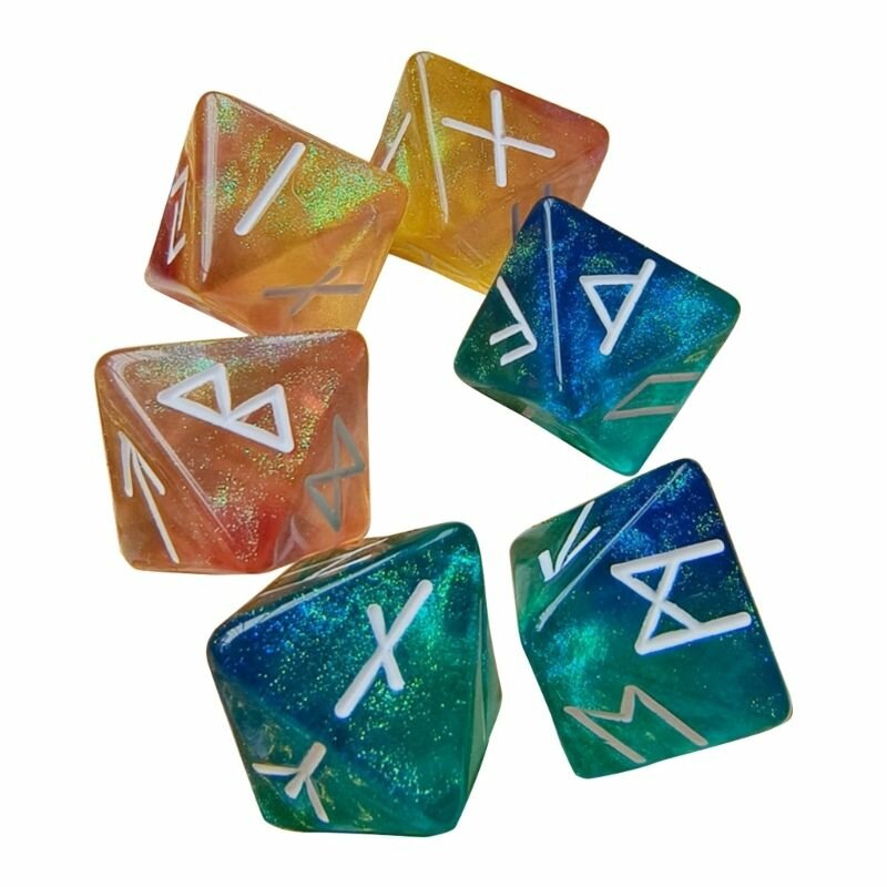 6 кубиков для гадания и предсказаний