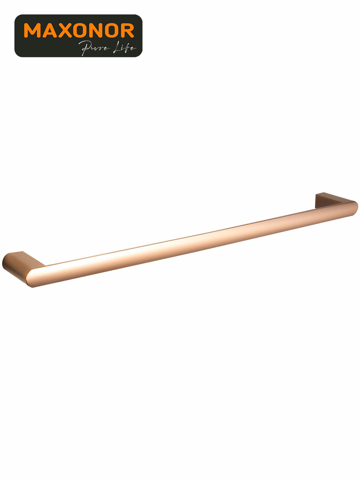 Держатель для полотенец в ванную Maxonor ELATION PL1909-1-16 бронза глянцевая Латунь