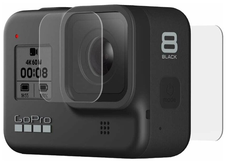 Защитные стекла для GoPro HERO8 AJPTC-001 (Glass Screen Protector) AJPTC-001 .