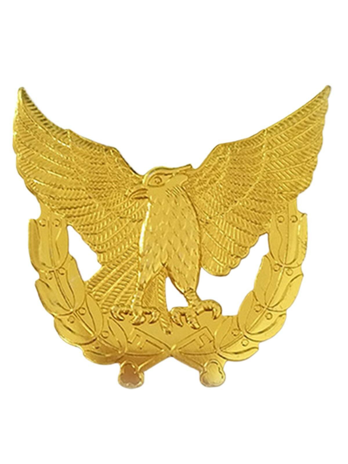 Эмблема форменных кепок Металлический значок в виде звезды для униформы офицера охраны