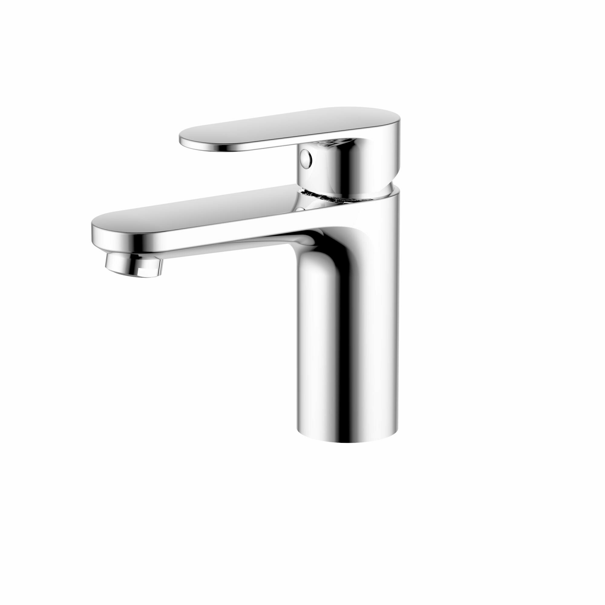 Смеситель Aquatek AQ1810CR НИКА 90 без донного клапана, стильный дизайн