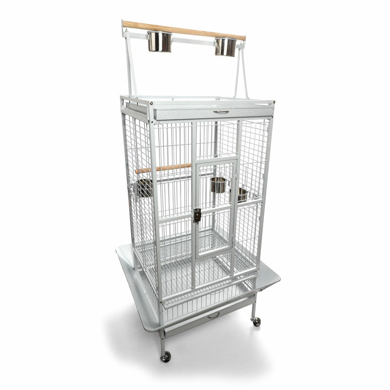 Клетка BC18W для птиц, белая, 830*770*1720мм, Triol