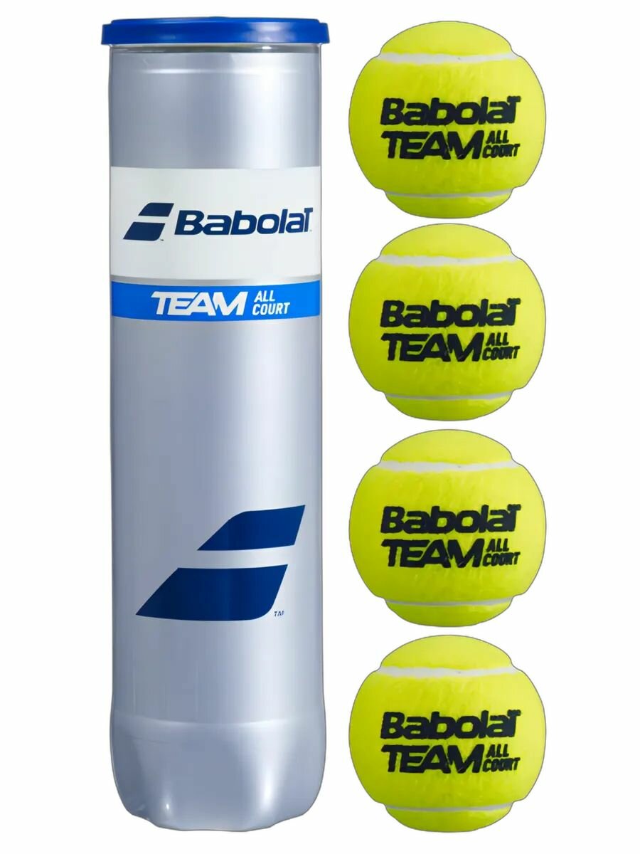 Теннисные мячи Babolat TEAM ALL COURT 4TB