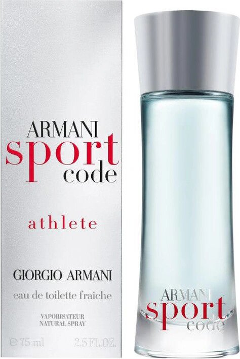 Giorgio Armani Code SPORT Athlete pour homme 75 мл, Туалетная вода мужская