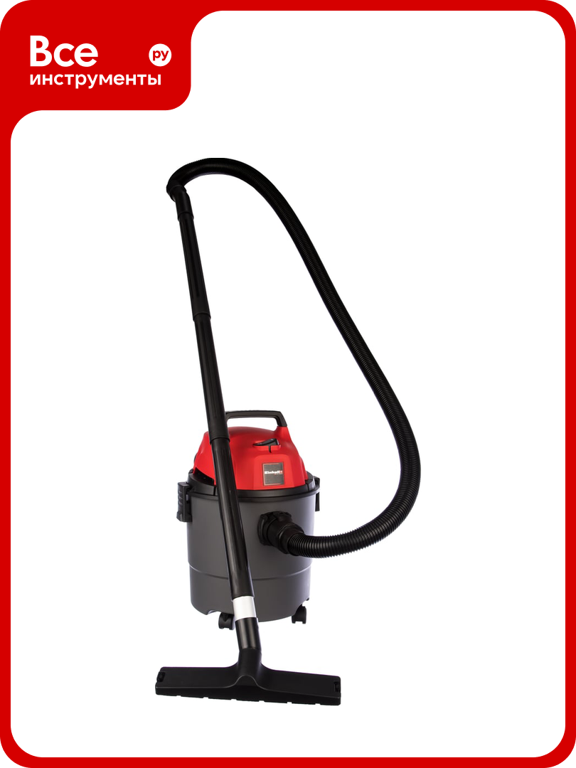 Строительный пылесос Einhell TC-VC 1815 2340290, пластик, для сбора сухого