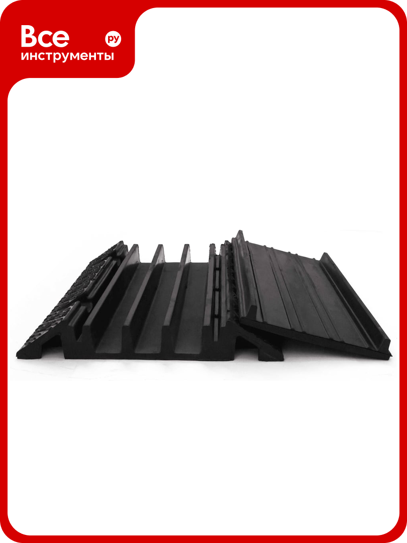 Кабель-канал Технология КТ 3М Резина (3 канала 45x50 мм), выдерживает