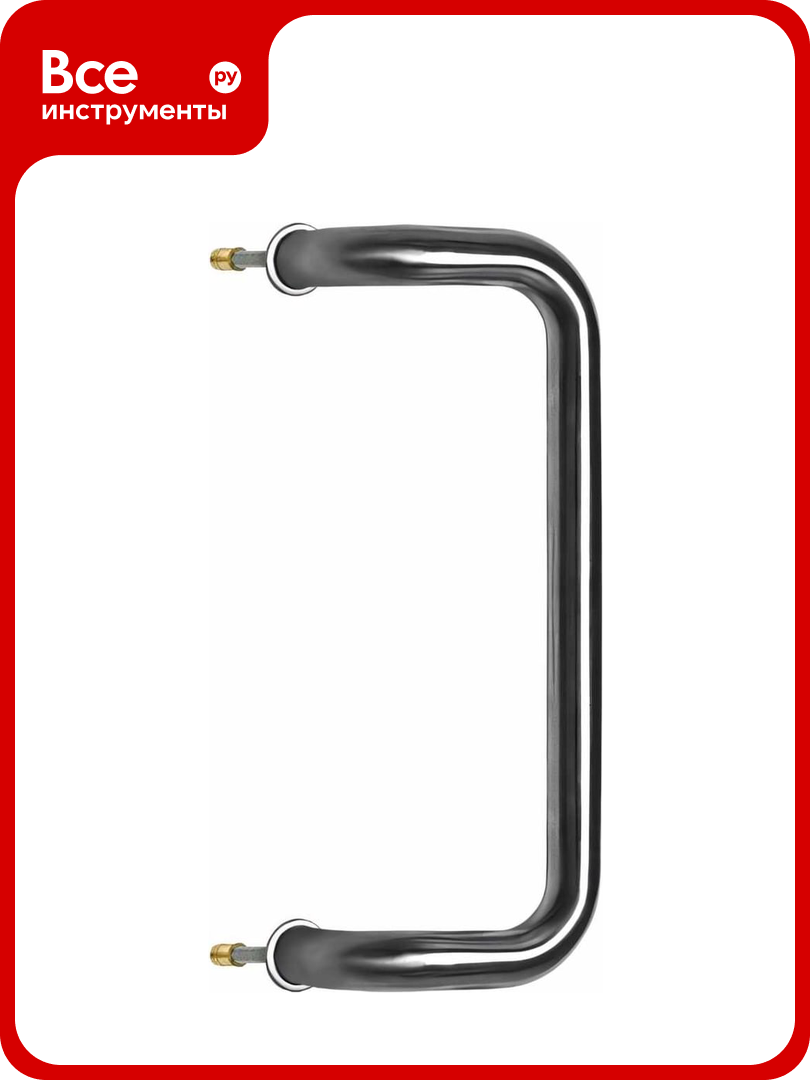 Ручка-скоба Fuaro PH-25-25/300-INOX нержавейка 39033 прямоугольная форма гальваническое никелевое покрытие