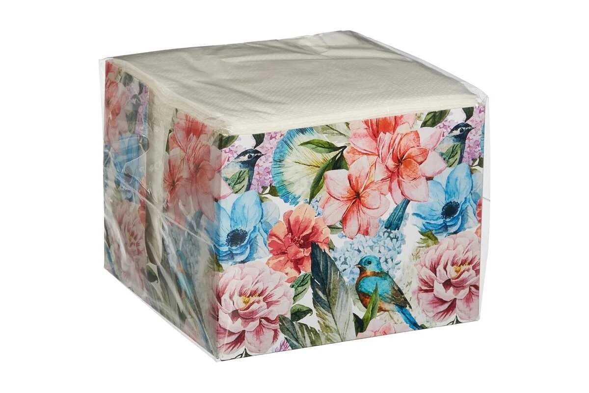 Комус Салфетки однослойные белые 100 листов в коробке практичный выбор для стола 213771