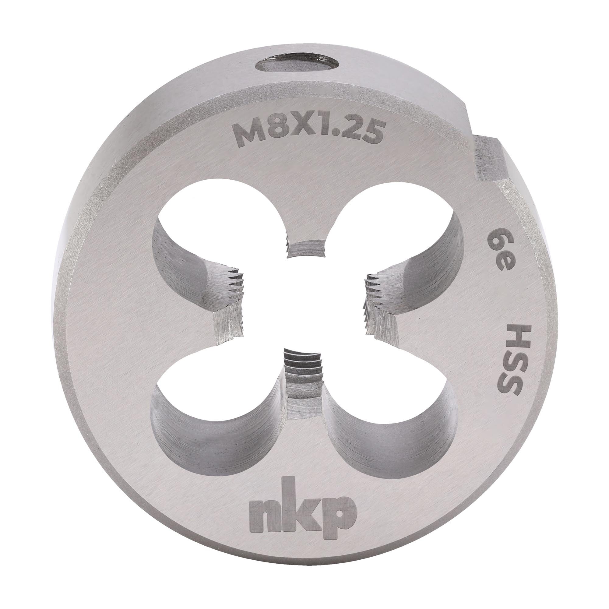 Плашка NKP М8х1,25 DINEN22568 HSS 6e 25х9мм 239080N