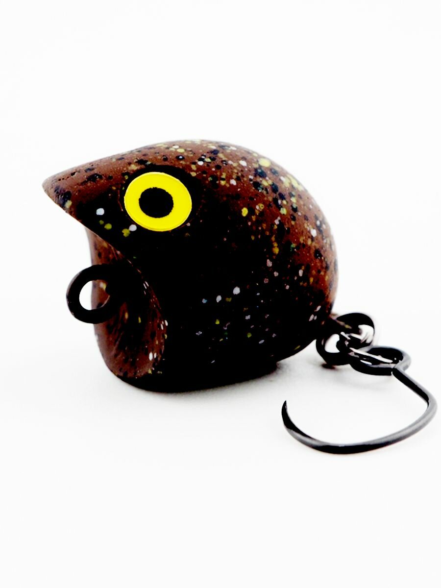 Воблеры - Fat Factory Splashtop 20mm 2.5g #Dark Brown Pellet