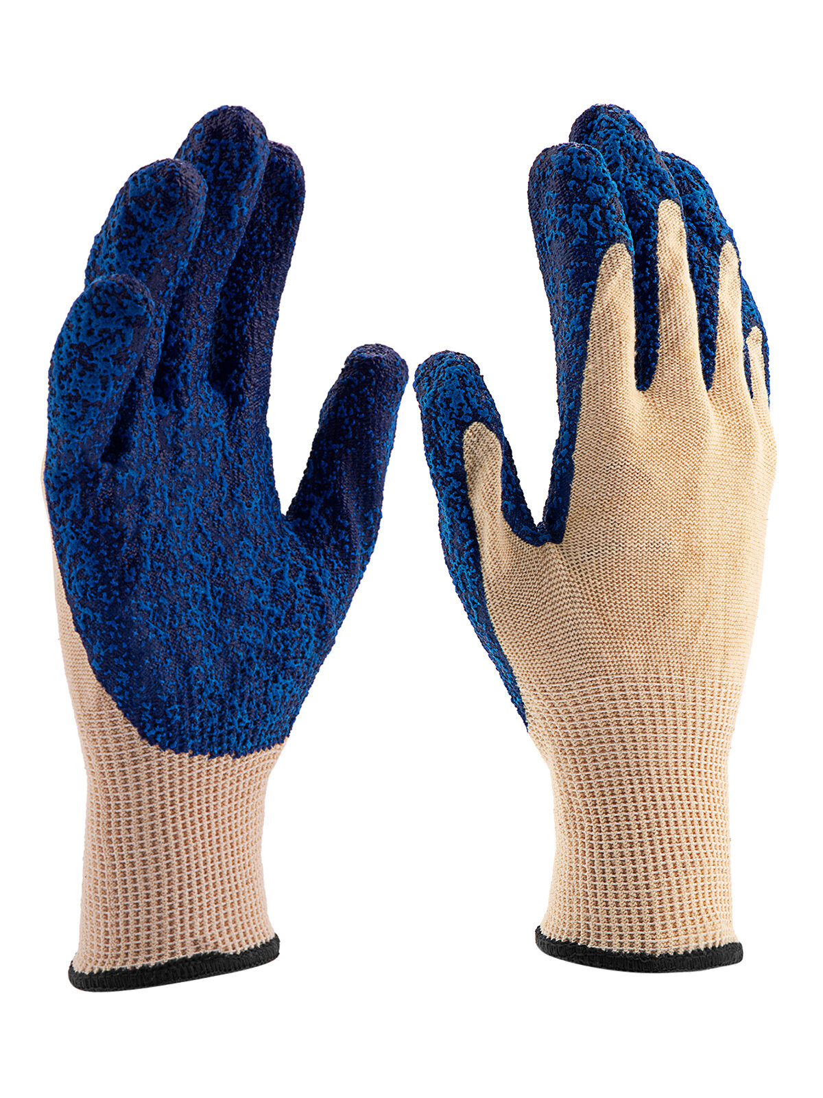 Перчатки трикотажные вспененное нитрильное покрытие Сибртех размер L, 15 класс вязки 67873