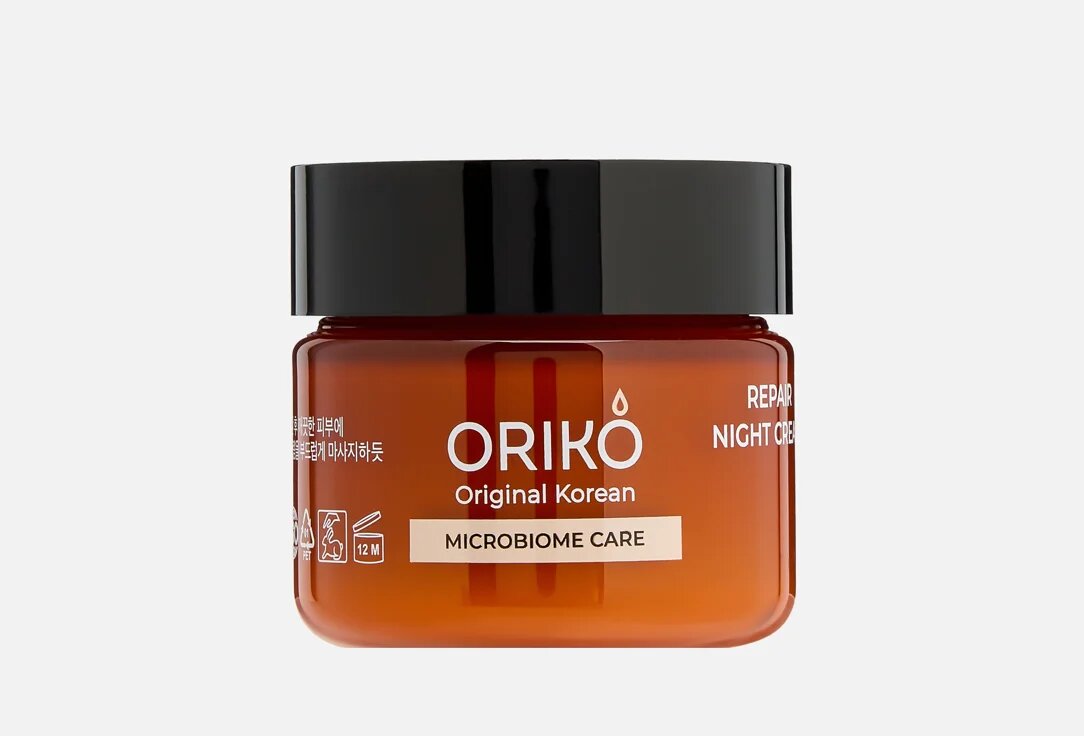Ночной крем для лица ORIKO "Repair Microbiome", для всех типов кожи, 50 мл