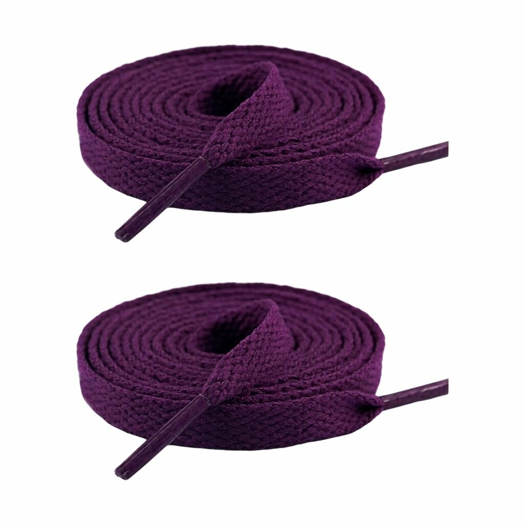 Универсальные шнурки - темно-фиолетовые