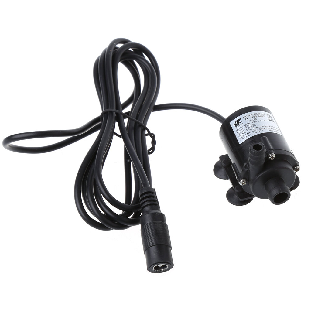 DC 12V Солнечная Энергия Горячая Циркуляционная Водяная Помпа С Бесщеточным Двигателем Аквариумный Пруд