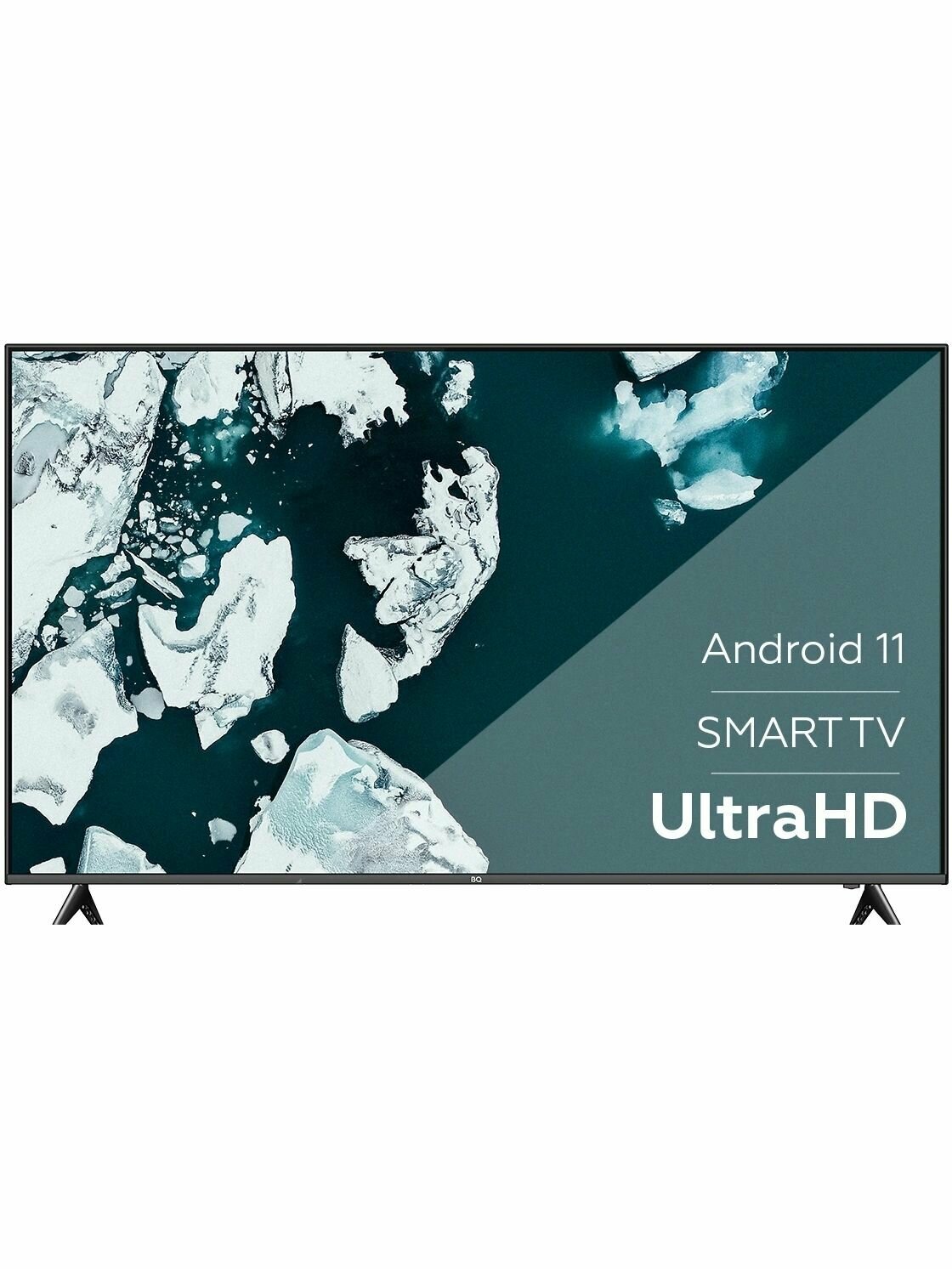 Телевизор LED BQ 65" 65FSU14B Android TV черный/черный Smart