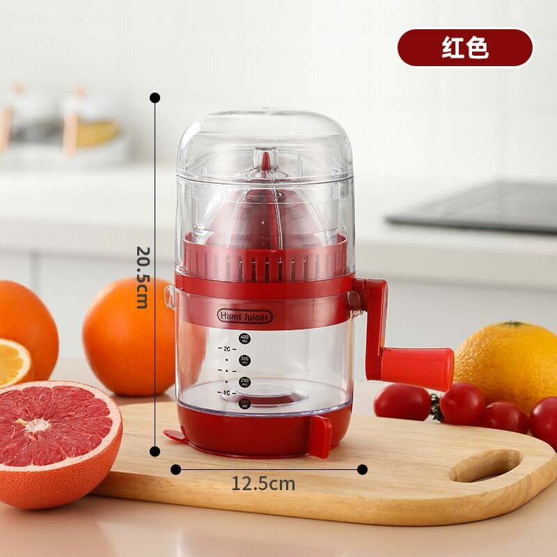Ручная соковыжималка для дома с крышкой, пылезащитная, апельсинов, арбузов и винограда, свежевыжатого апельсинового сока