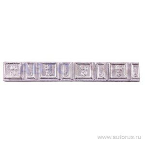 Грузик балансировочный для литого диска самоклеящиеся 4х5 гр/4x10гр 60 гр. 3m red узкий ск (1шт.) BA