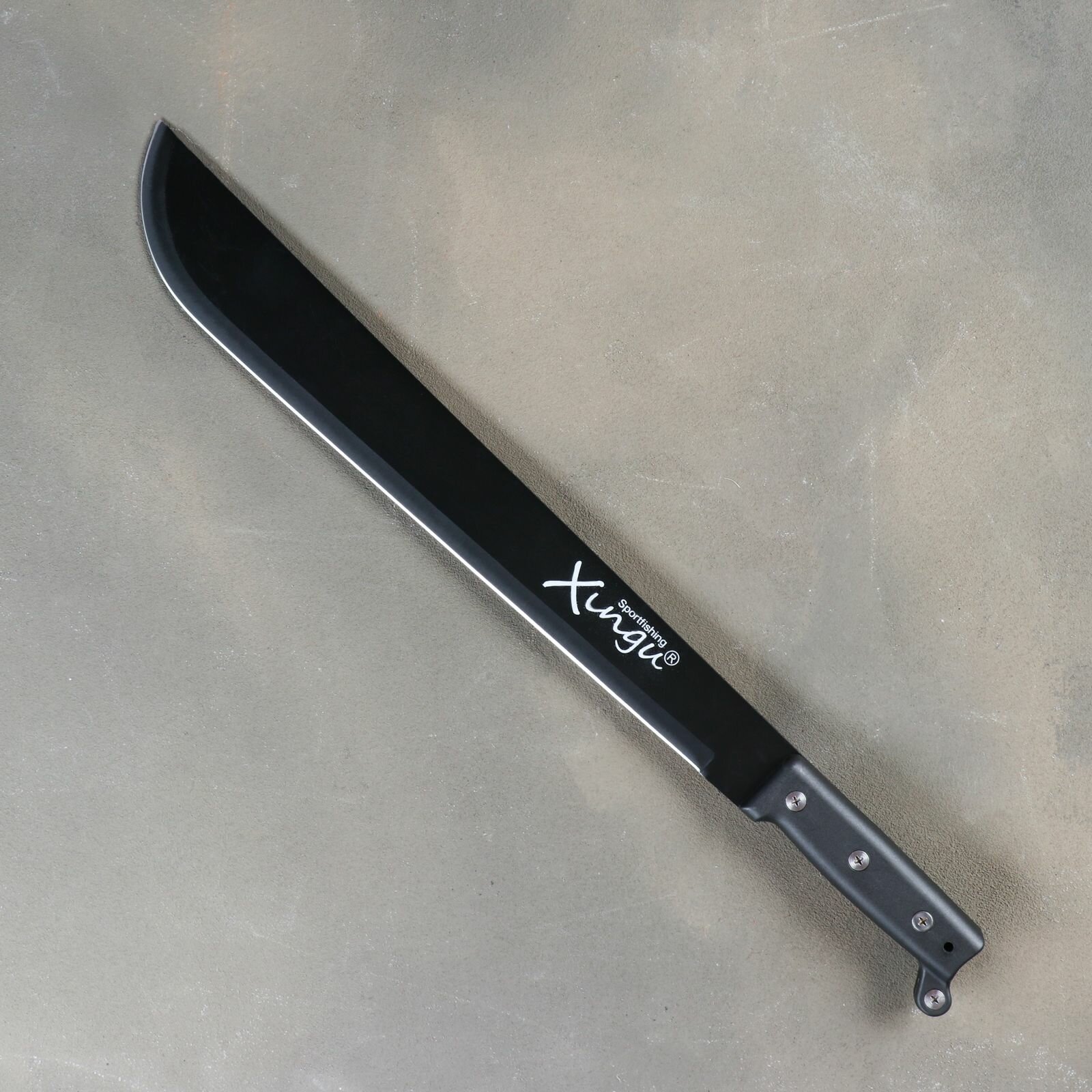 Нож-мачете, клинок черный 44см