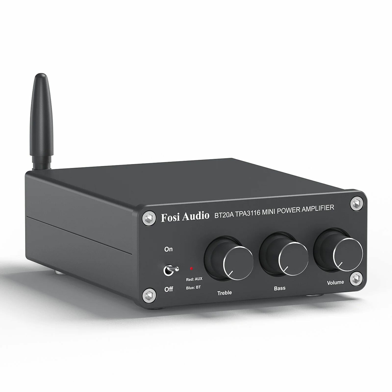 Fosi Audio BT20A, черный, стацианарный усилитель