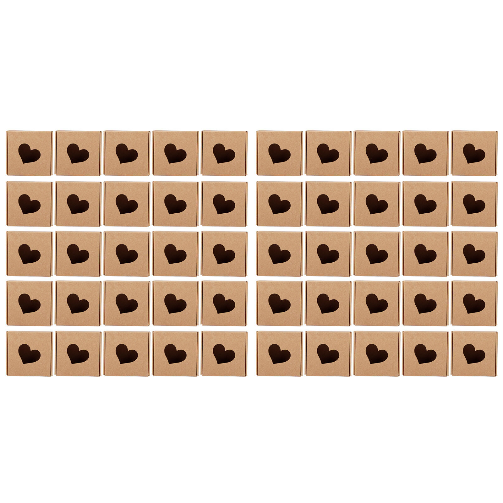 Коробки для мыла из крафт-бумаги, 50 шт. подарочные коробки для мыла ручной работы, упаковка для свадебных конфет, элегантные коробки из крафт-бумаги для мыла, конфет, ювелирных изделий и многого другого