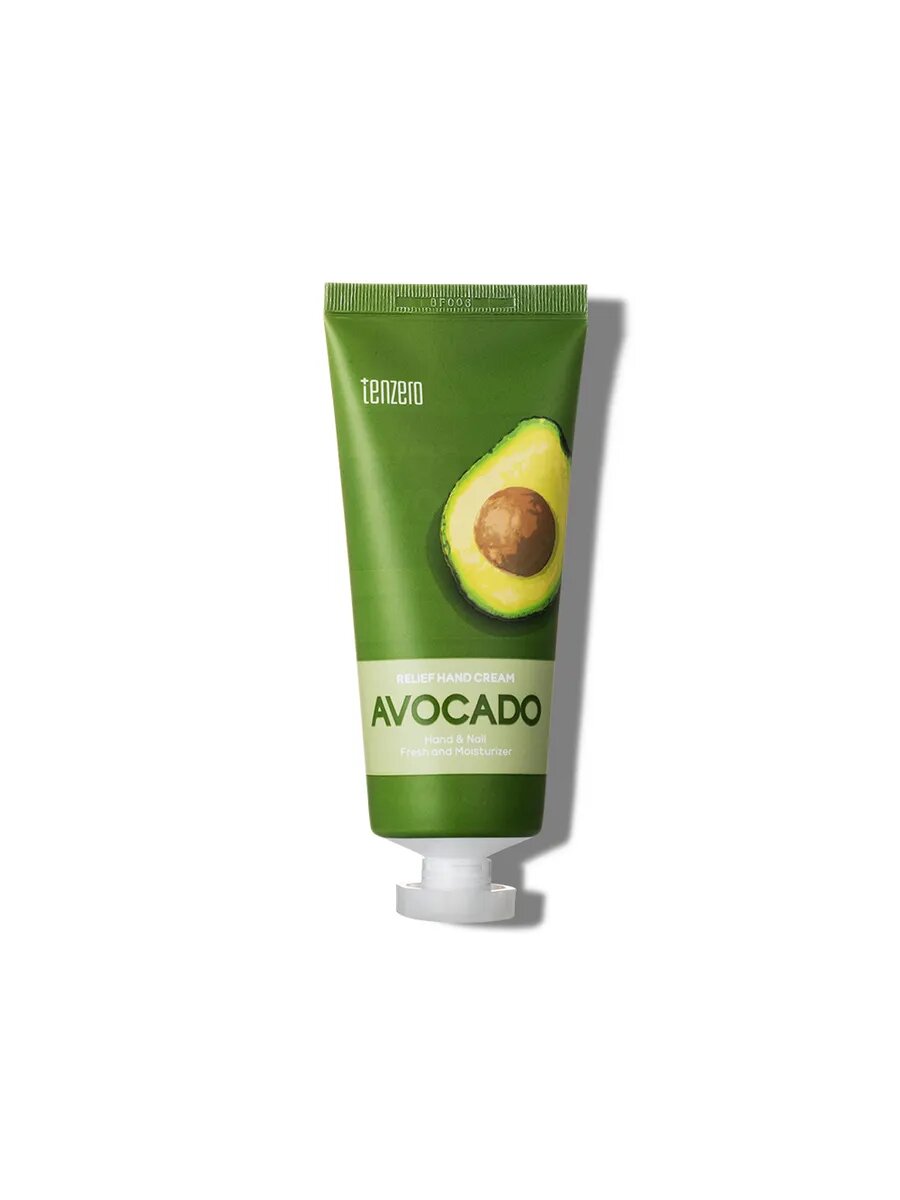 Крем для рук с экстрактом авокадо TENZERO Relief Hand Cream Avocado 100g