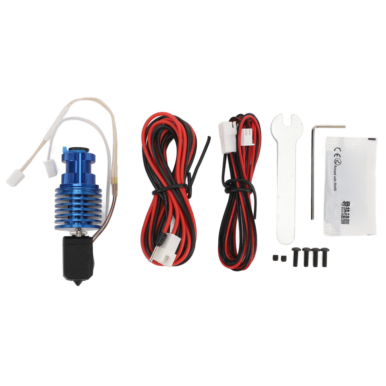 All Metal Hotend Kit для Ender 3 3 V2 3 Pro для CR10 CR10S для Voron V0 2.4 Высокостойкий 3D -принтер.