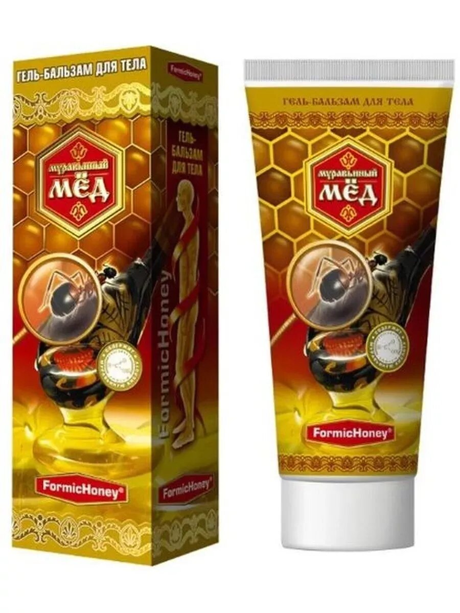 Муравьиный мёд хондроитин гель-бальзам для тела 70,0-3 шт