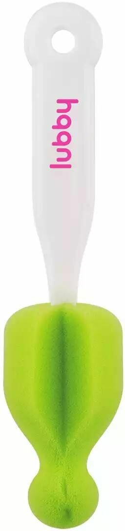 Ершик для бутылочек Lubby мягкий, губка, ручка с отверстием-подвесом