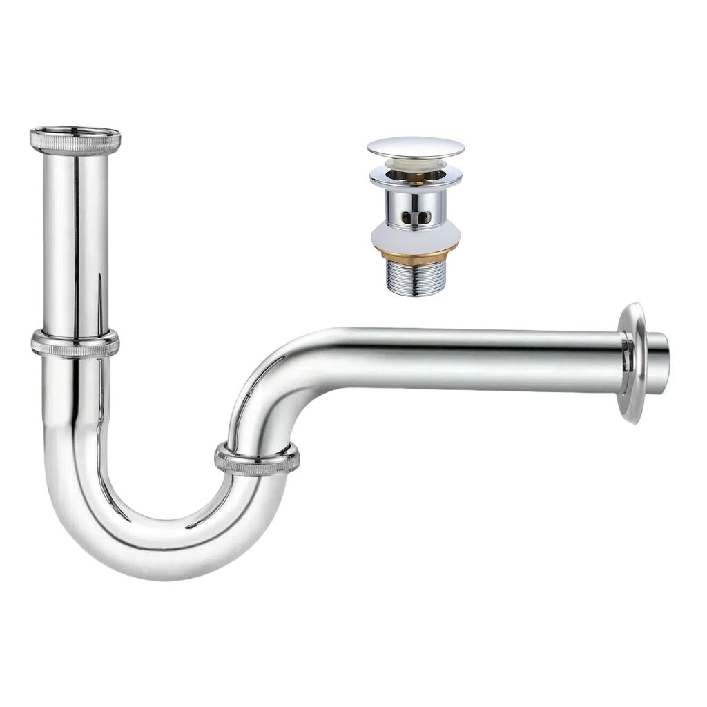 Умывальник и раковина U-образный сливной патрубок для дезодоранта + перфорированный слив с большой крышкой-с захватом P изогнутый ряд стен 37X25 см