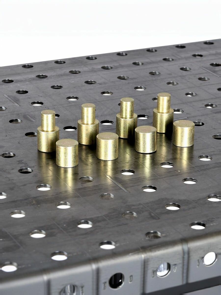 Упор d25мм h25мм Универсальный (бочонок) оц. (Комплект 8шт)