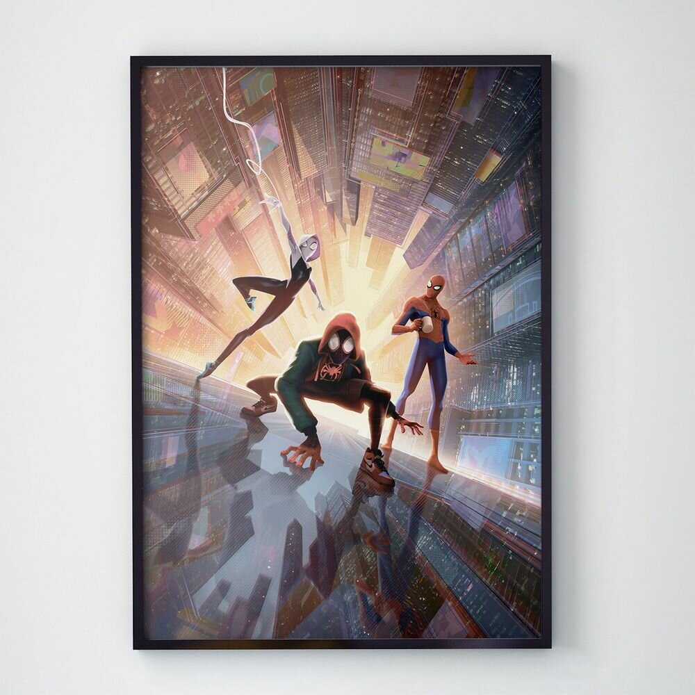 Плакат, постер Человек-Паук, Spider-Man на бумаге, размер 21х30см