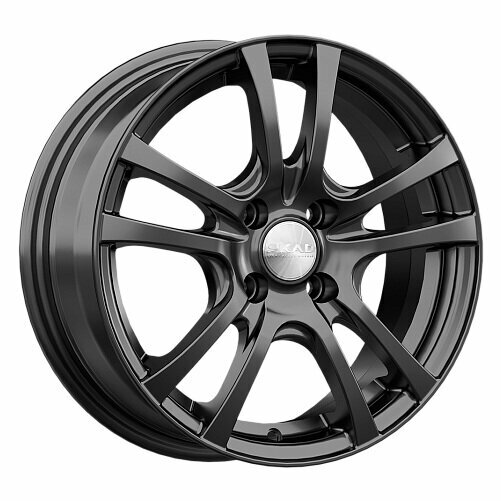 Колесный диск Скад Дели 6x15 4*100 ET40 DIA60.1 Черный бархат
