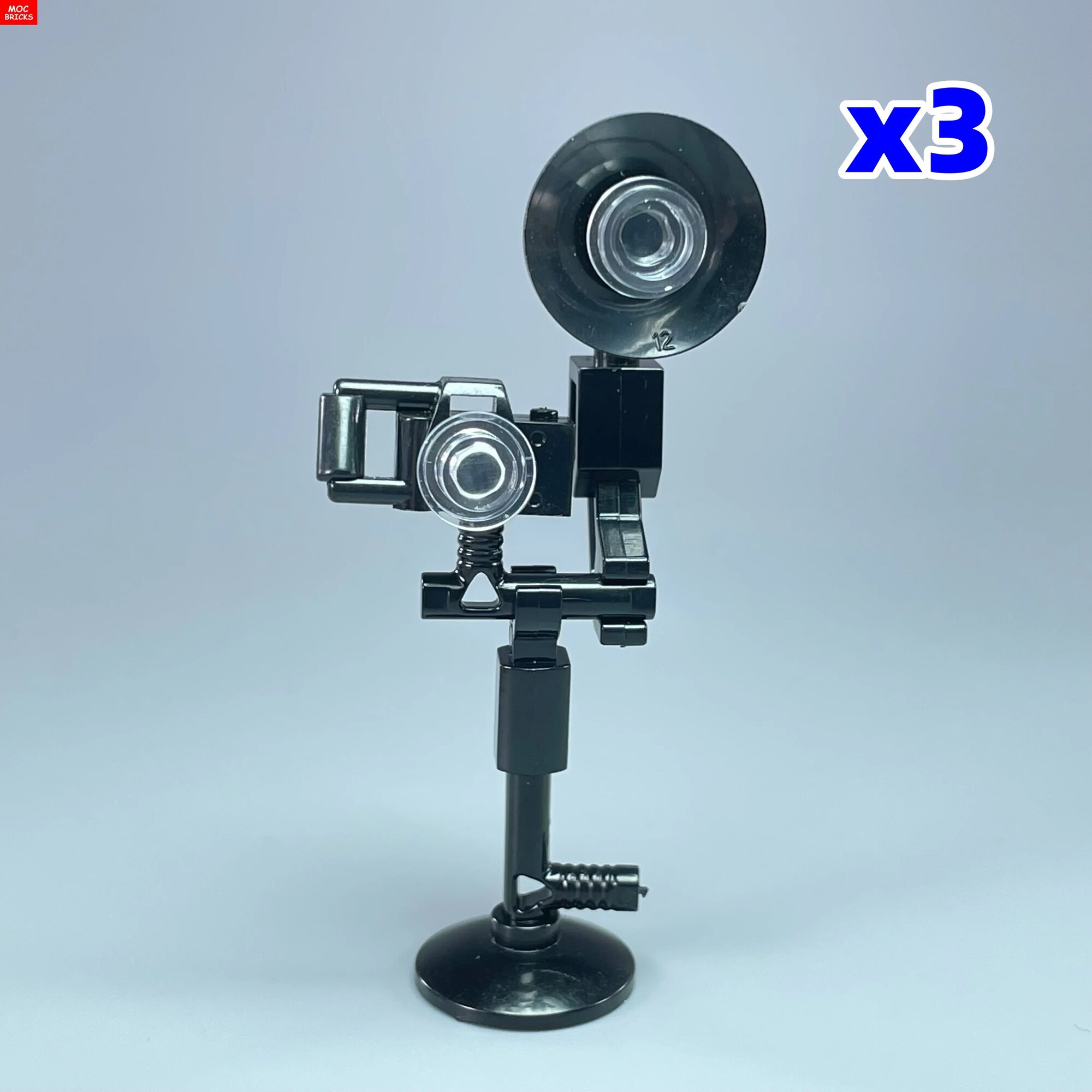 MOC BRICKS Инструмент видео директора набор Темно-синий, NO.1