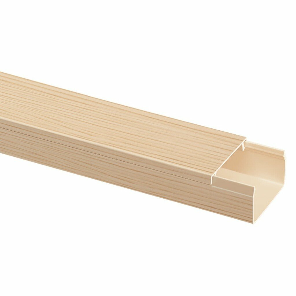 Кабель-канал 25х16 мм, 2 м, сосна, TDM Electric, 3D, ЭКО, SQ0402-2305