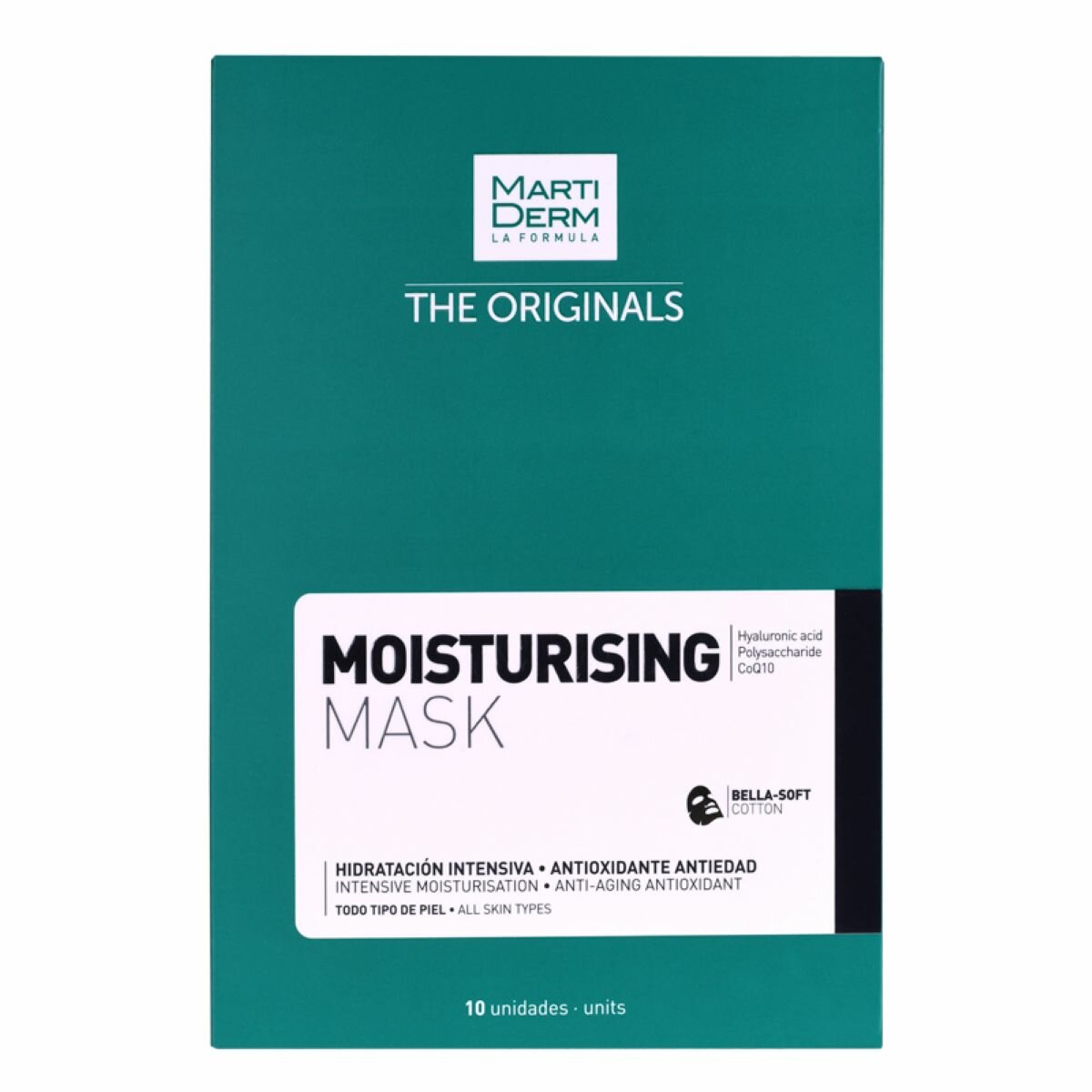 Мартидерм ориджиналс Маска увлажняющая, 10 ШТх25 мл | MartiDerm The Originals Moisturising mask