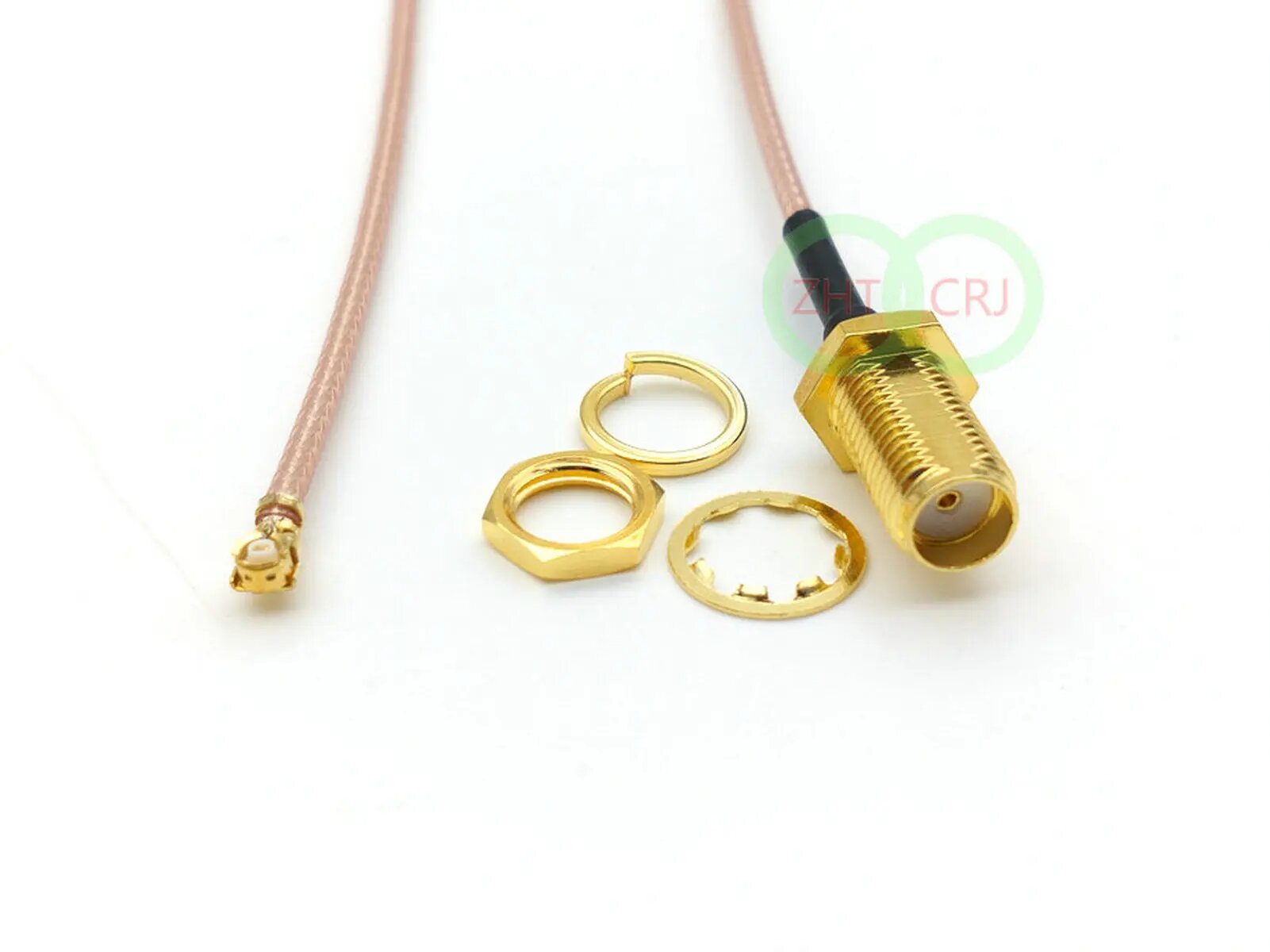 Переходники SMA на U FL IPX IPEX RG178, 100 шт. 20CM