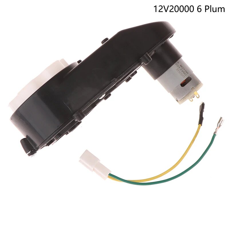 6 В/12 В RS390 Детские игрушки Автомобильные двигатели Детские колеса автомобиля Коробка передач Высокоскоростной двигатель постоянного тока для дистанционного управления Автозапчасти, 12V20000 6 Plum