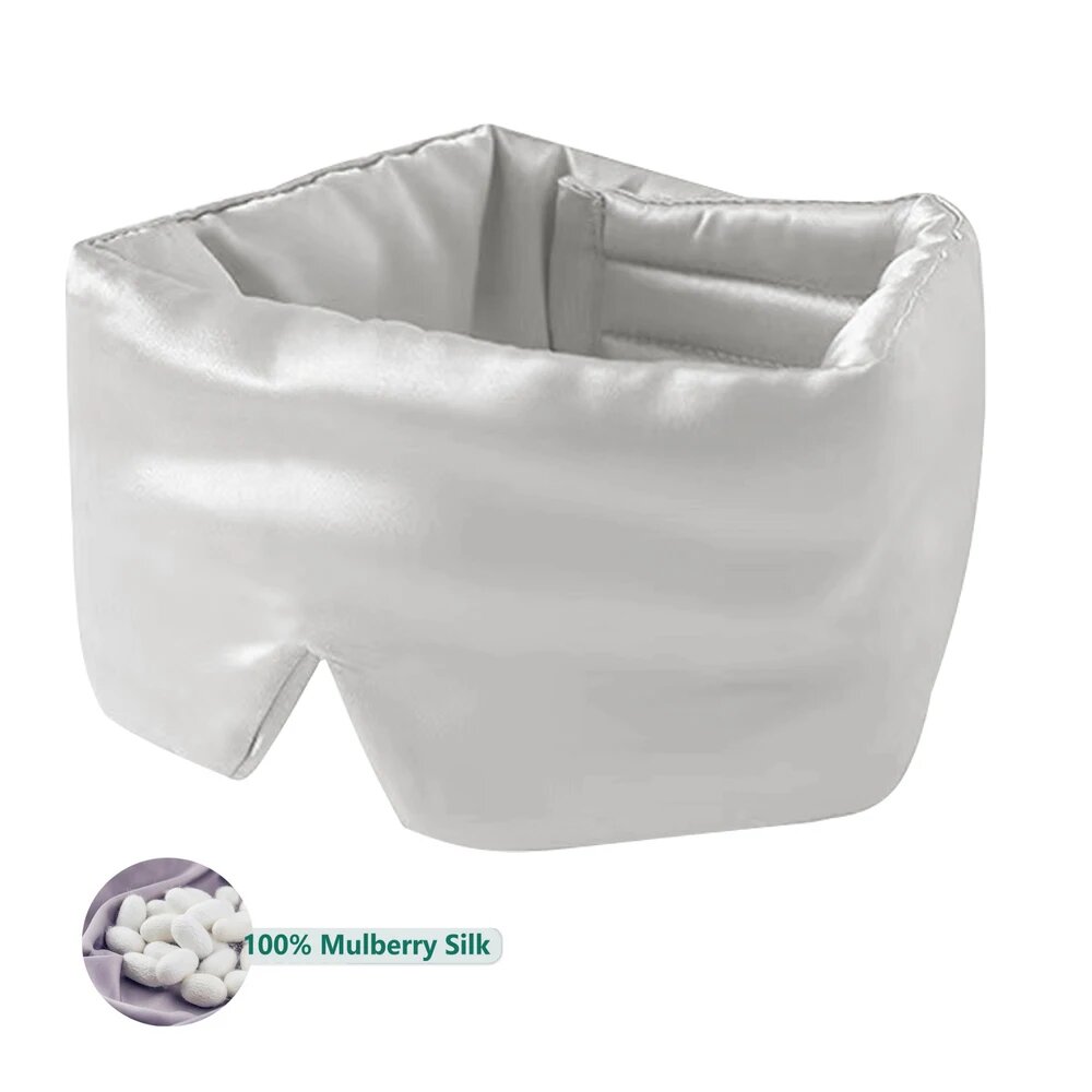 Маска для сна YANRONG из шелка 22 momme 8