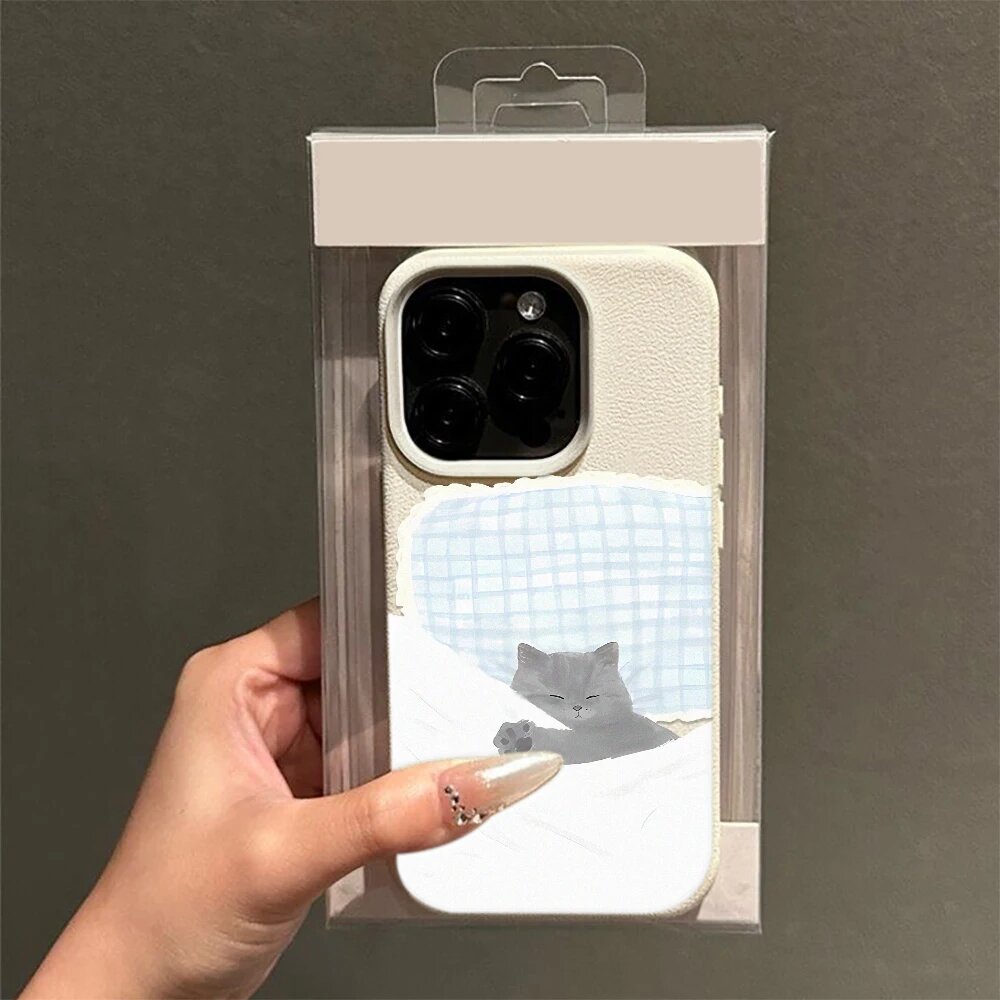 Чехол для пары спящей собакой для iPhone 17 Pro Max, чехол для iPhone 16, 15, 14, 13, 12, 11 Pro Max, простой резиновый защитный чехол из ТПУ