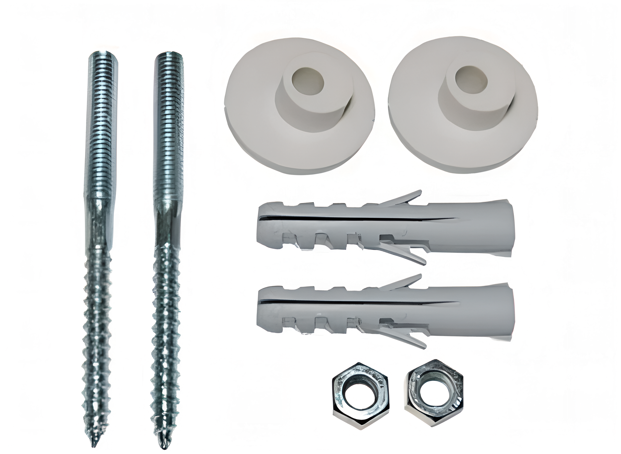 Комплект крепления для раковины, 8мм, с эксцентриковыми шайбами