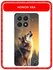 Силиконовый чехол на Honor X8A / Хонор X8A с принтом "Воющий волк"