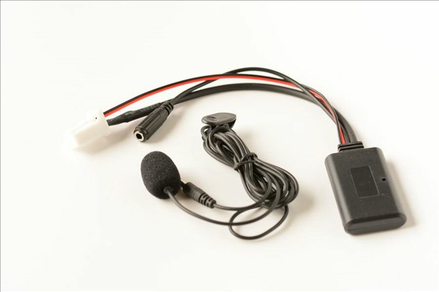 Автомобильный 8-Контактный Кабель-Адаптер Bluetooth Audio AUX Input + Микрофон Для Nissan New Teana