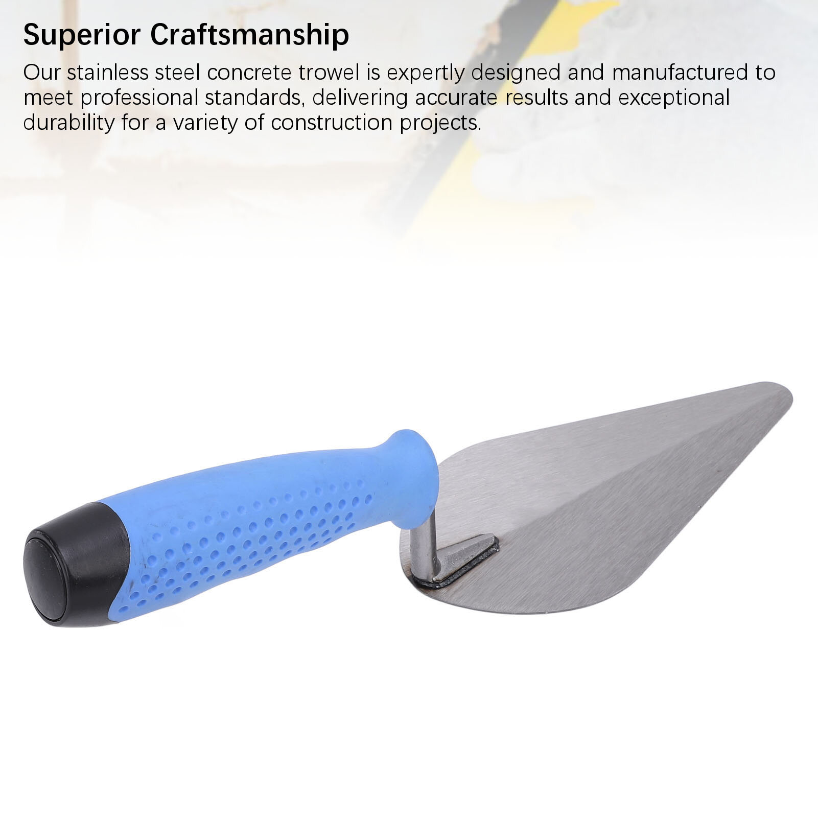Плоский шпатель из нержавеющей стали, универсальный шпатель для затирки бетона и цемента