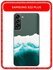 Чехол на Samsung Galaxy S22 + / Самсунг Галакси S22 Плюс с принтом "Большая волн...