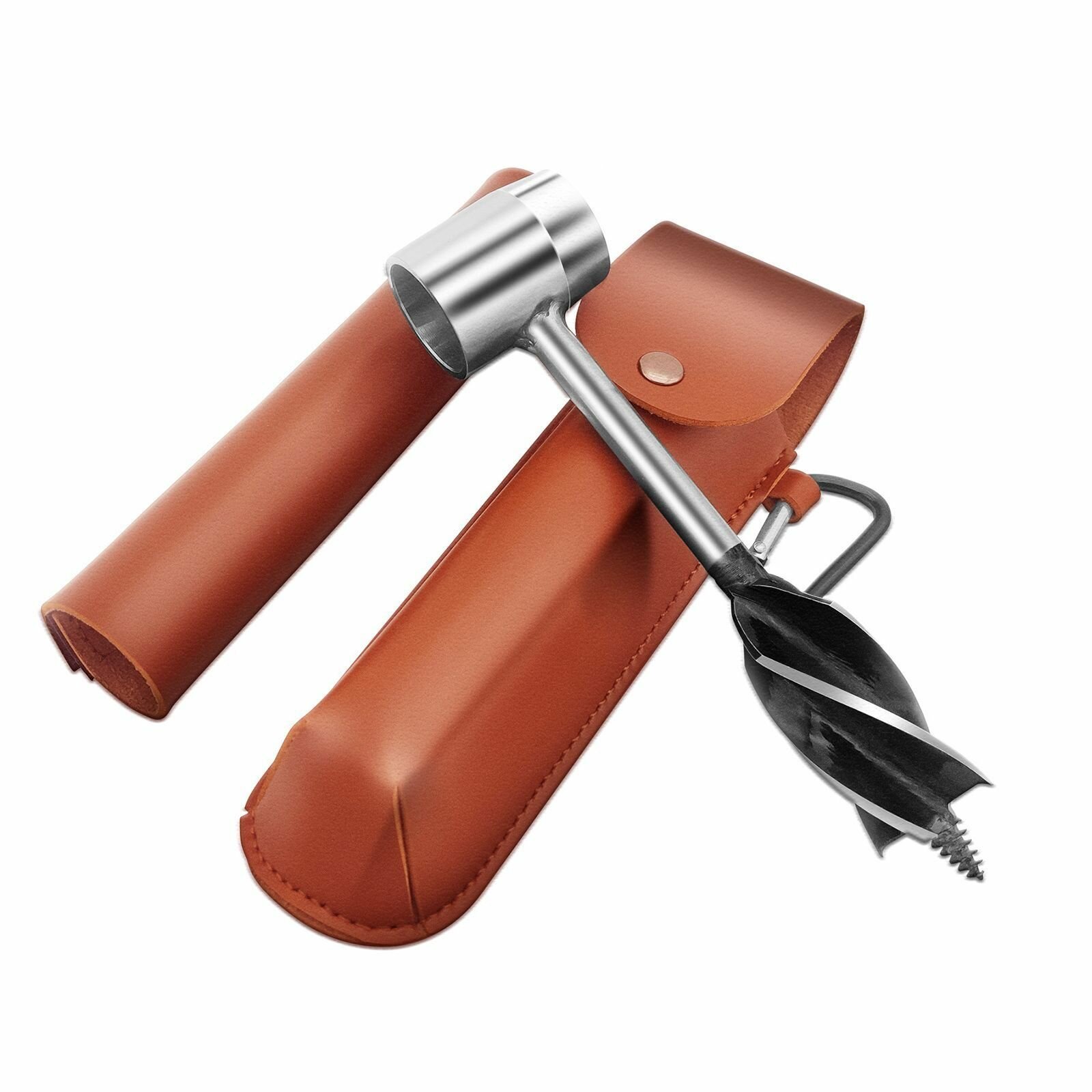 Многофункциональный инструмент для выживания поселенцев, ручной шнековый ключ, дрель по дереву, колышек и дырокол, многофункциональный