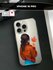 Чехол на Apple iPhone 16 Pro / Айфон 16 Про с принтом "Девушка с опавшим листом"...