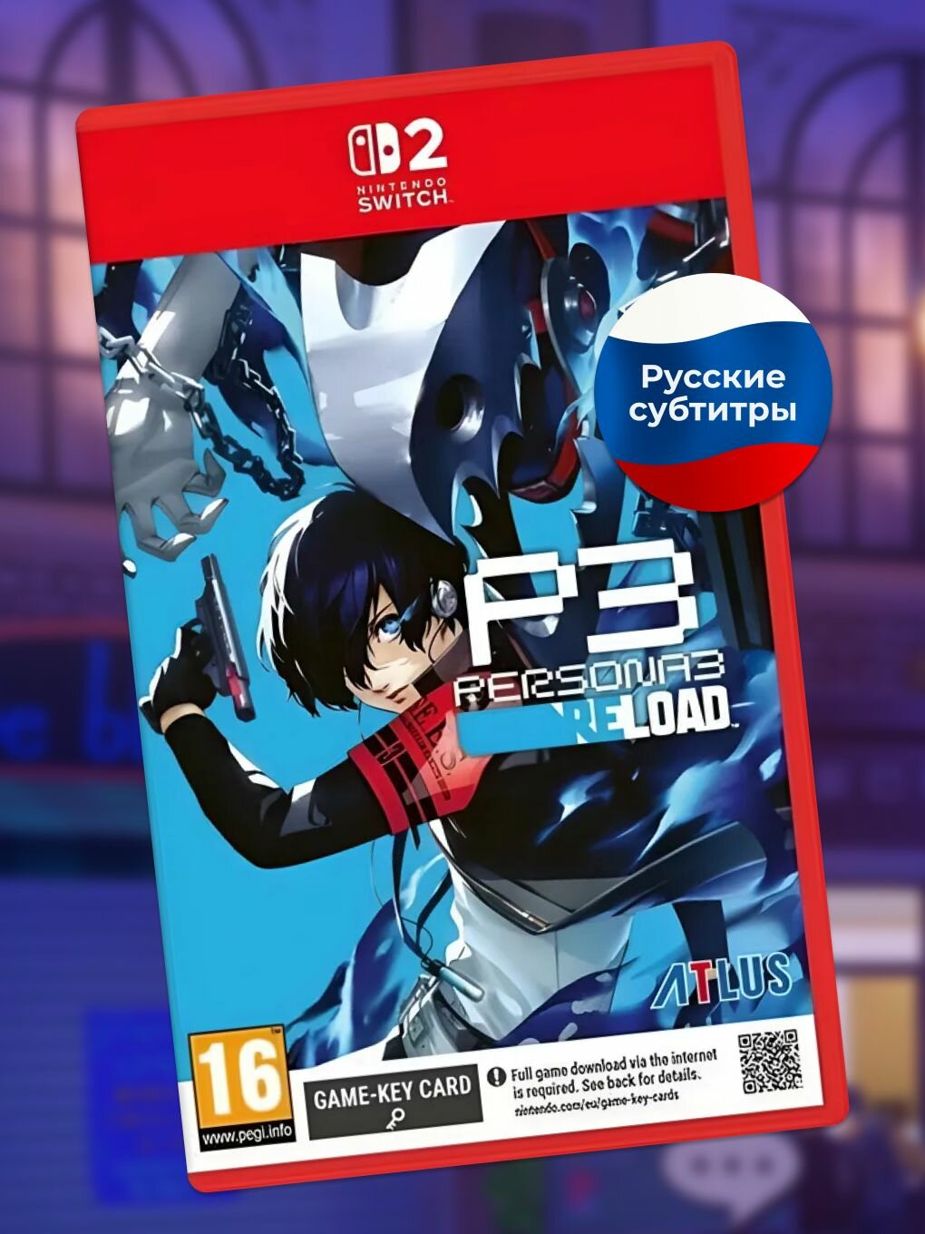 Игра Persona 3 Reload (Картридж для Nintendo Switch 2, Русские субтитры)