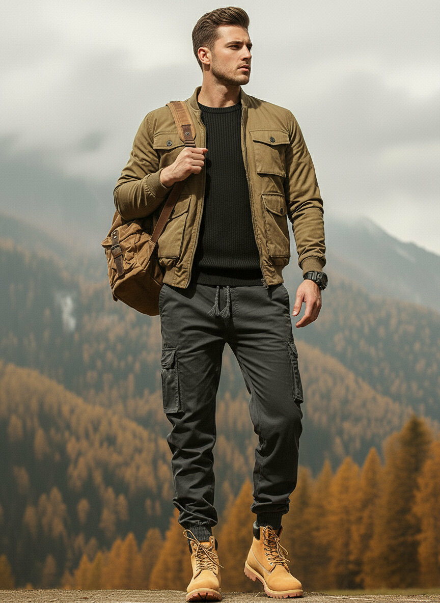 Брюки джоггеры