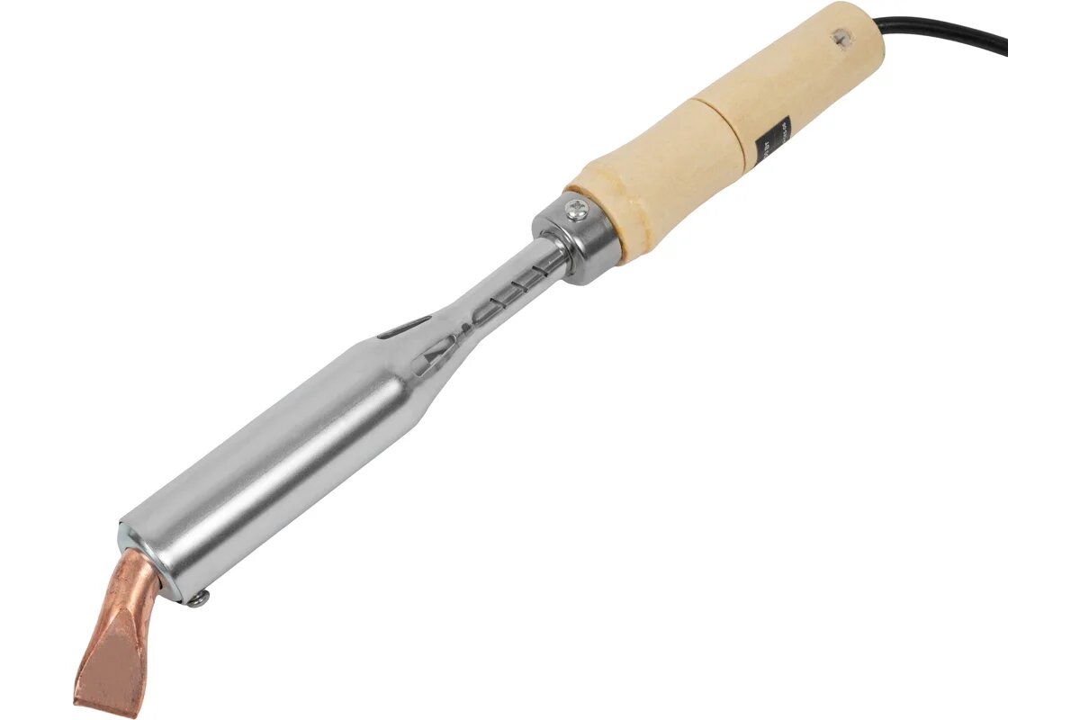 Gigant 200Вт паяльник клиновидной формы GES-06 с деревянной рукояткой для точной пайки