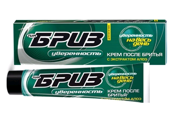 Тимбриз Уверенность Крем после бритья "с экстрактом алоэ" 75 мл.